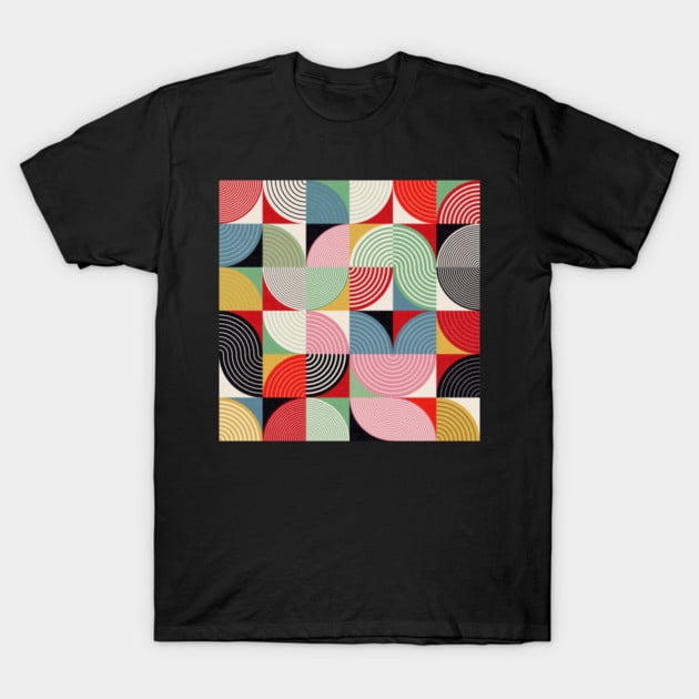 Bauhaus Geometry Modern Abstraction No 092 Mid Century Avant Garde ...