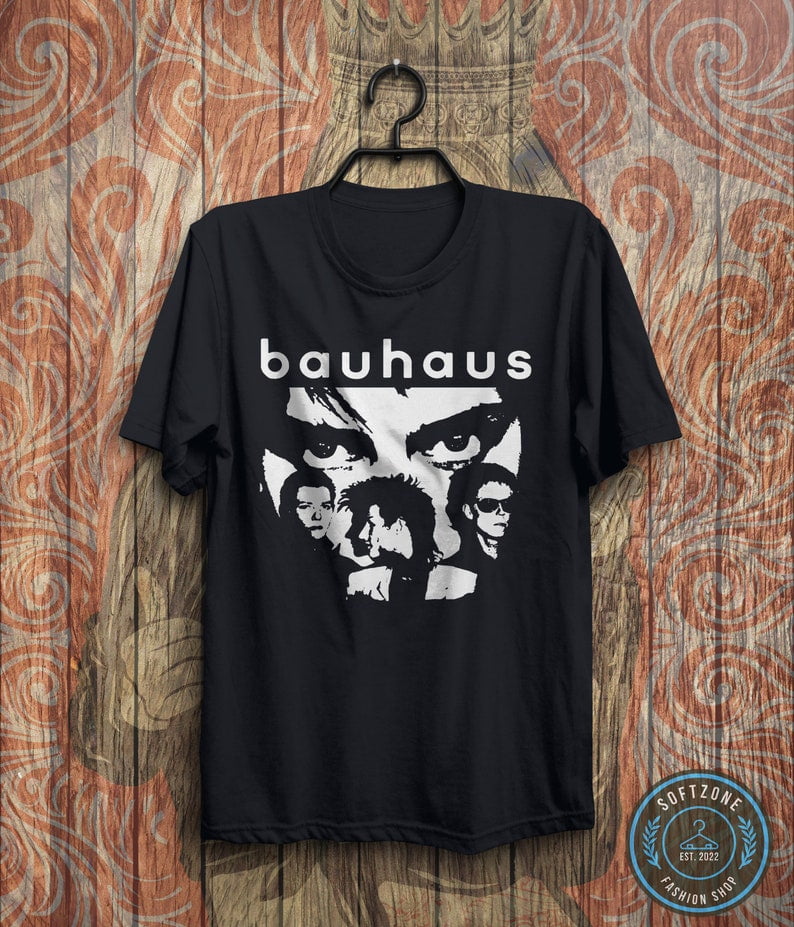Bauhaus Member Band T-Shirt - Bauhaus Shirt, Bauhaus Tour, Rock Band MusicChristmas Gift Shirt ...