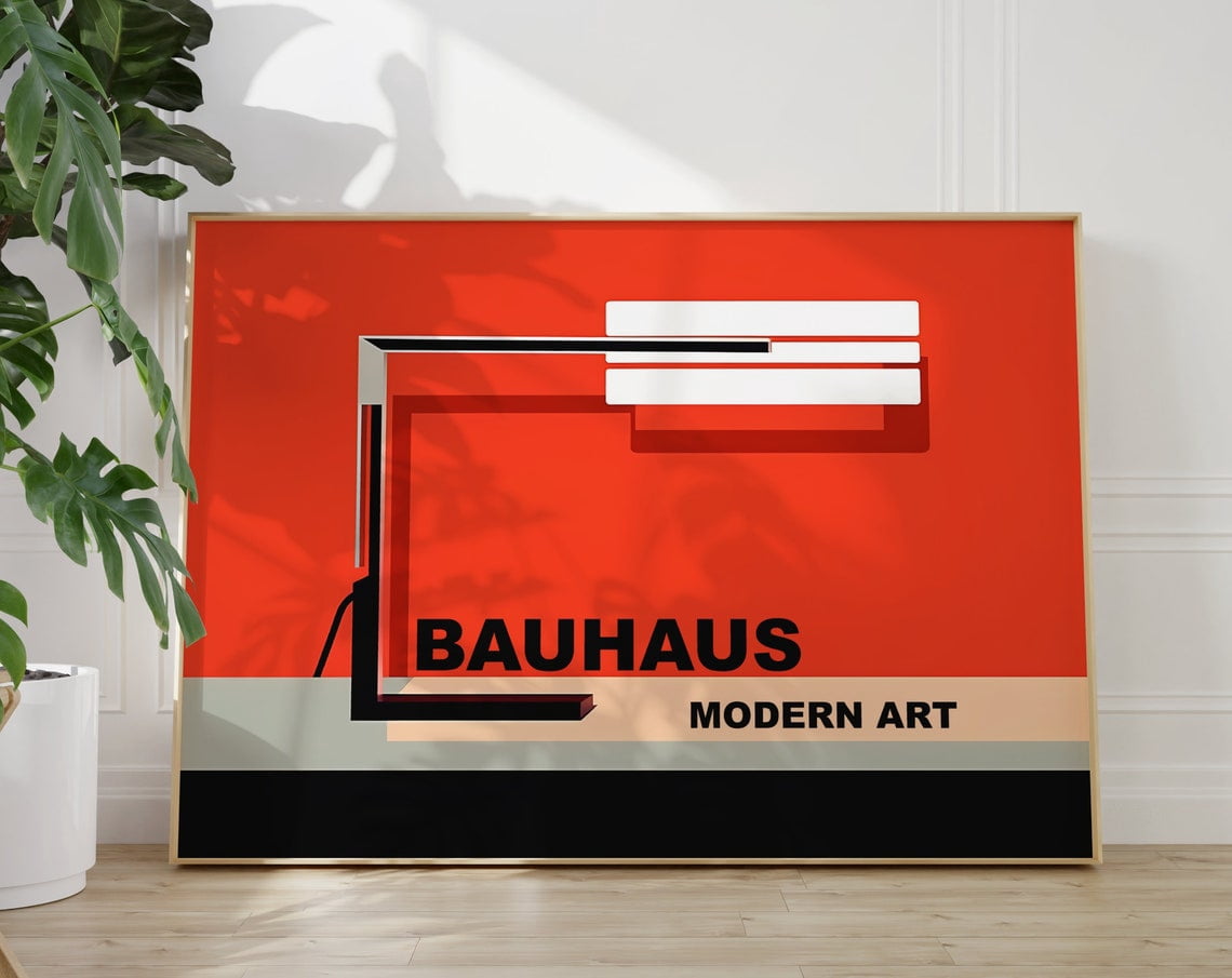 Bauhaus Poster - High-Quality Combination Of Art And Craft As Bauhaus ...