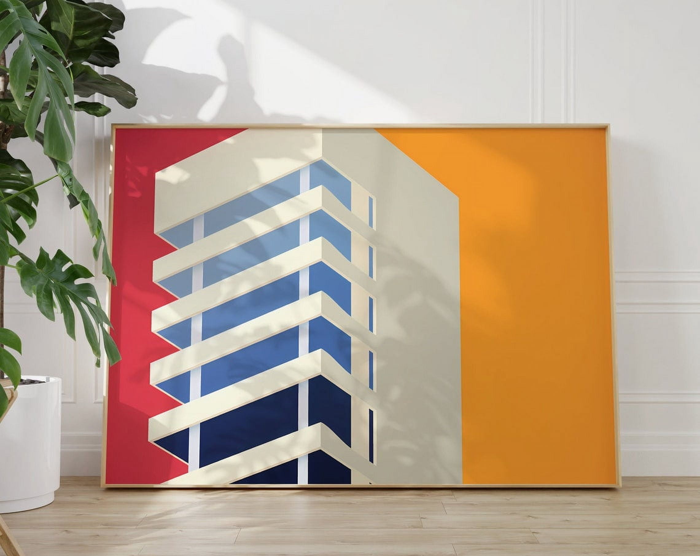 Bauhaus Poster - High-Rise - Merging Art And Craft As Bauhaus Wall Art ...