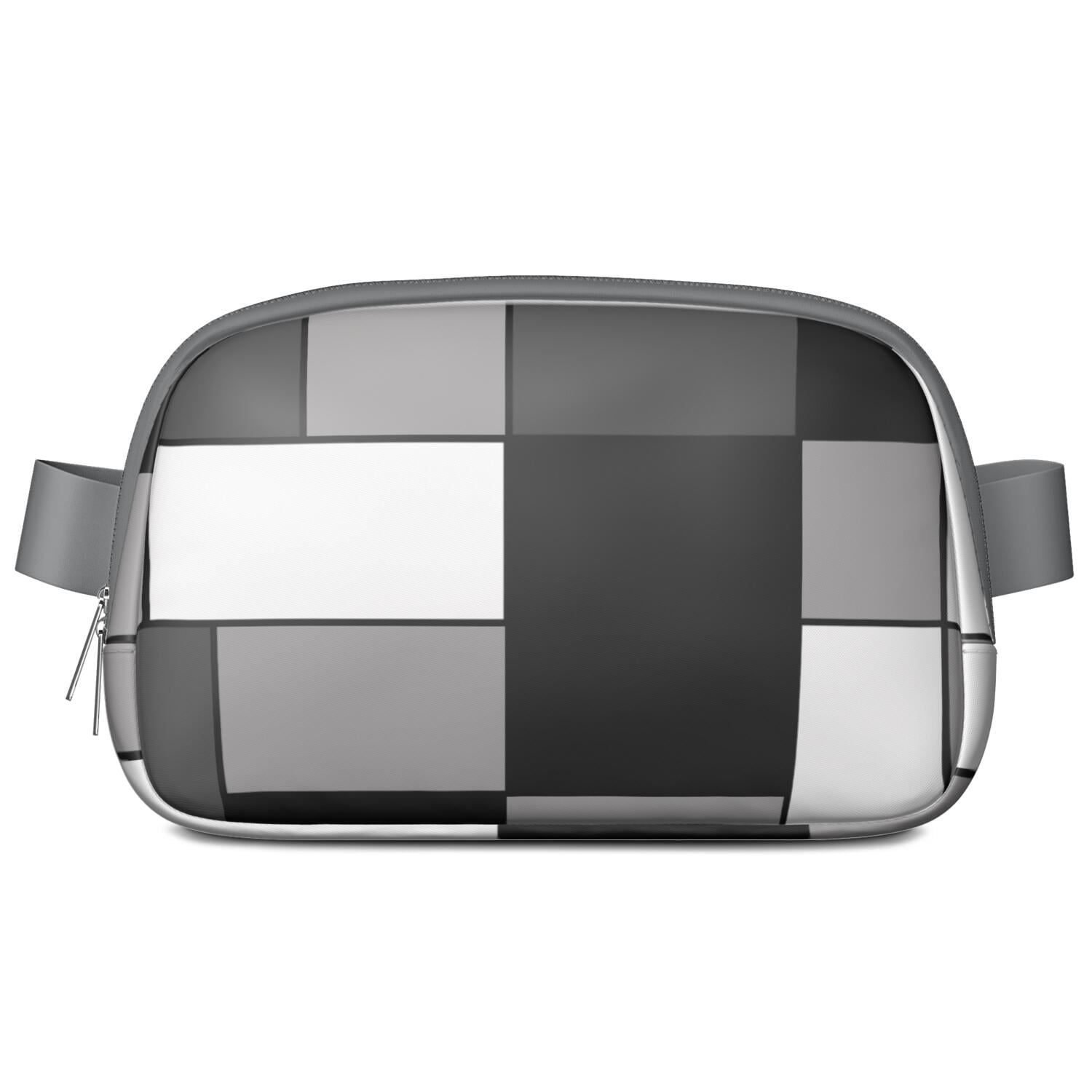 Bauhaus Style Belt Bag – Abstract Geometric Fanny Pack with Color Block ...