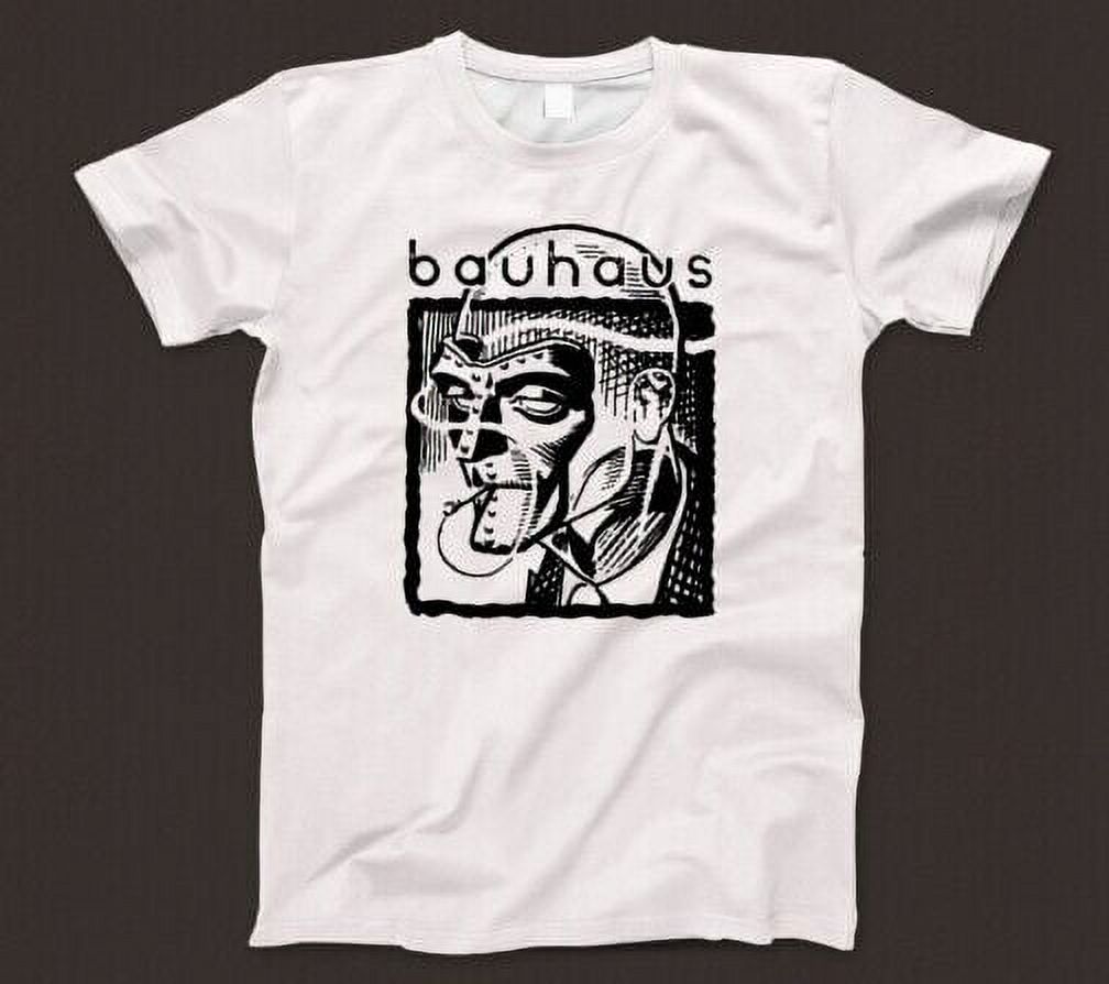 Bauhaus T Shirt 549 Smoking Man Industrial Artistic Movement Gothic Art Deco New - Walmart.com