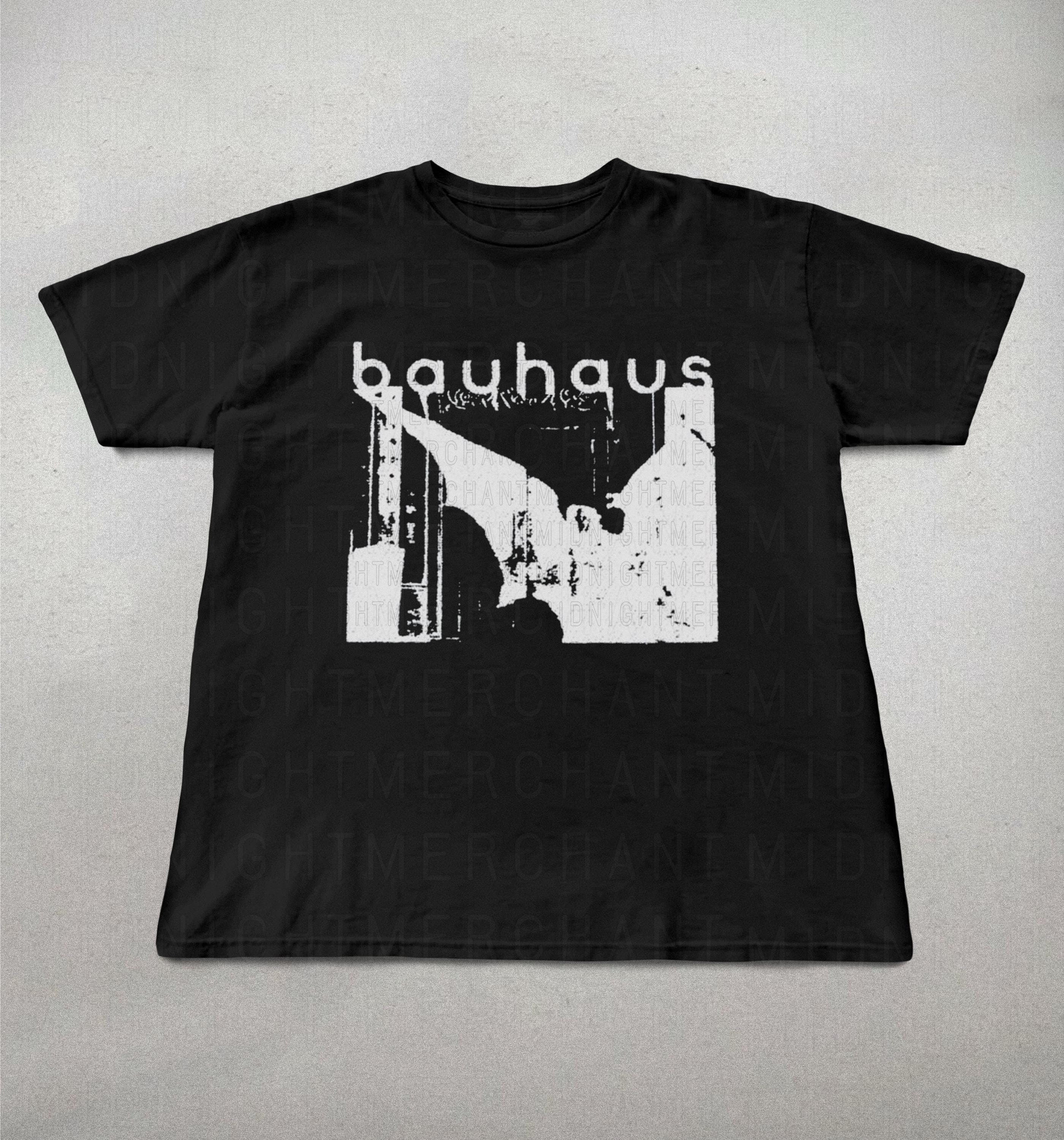 Bauhaus T-shirt, 80s band tees, gothic shirts, Bauhaus graphic tee ...
