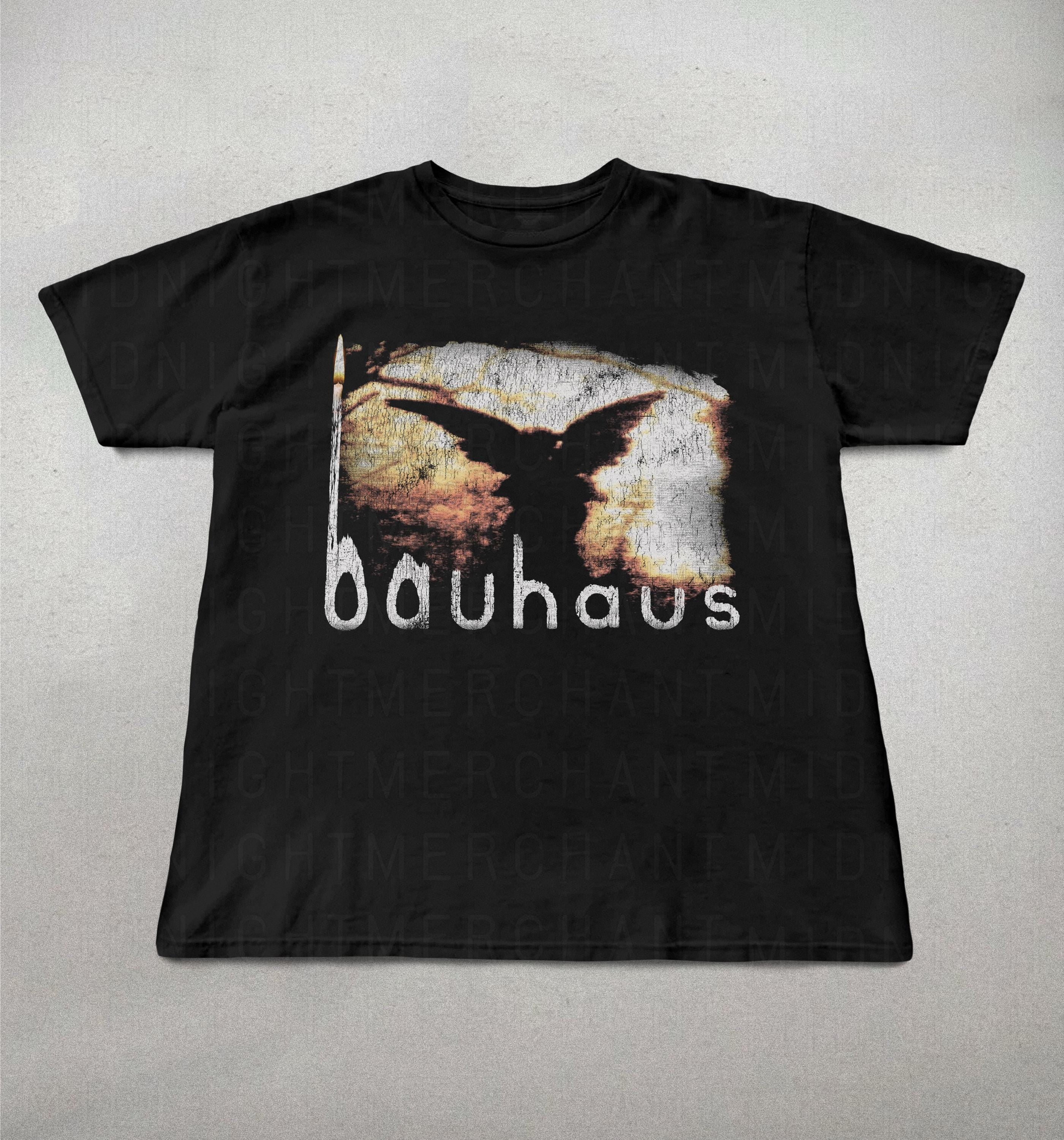 Bauhaus shirt, Gothic band tee, Alt rock shirt, 90s band tees, retro ...