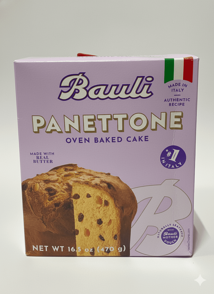 Bauli Classic Panettone Cake (16.5oz/470g) - Walmart.com
