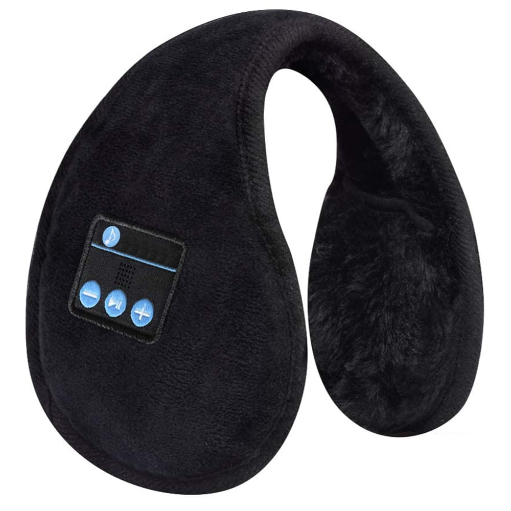 Baumaty Bluetooth Ear Warmers, Wireless Earmuffs Headphones with HD ...