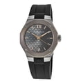 Baume Mercier Riviera Men's Automatic Grey Dial Rubber Watch M0A10660 ...