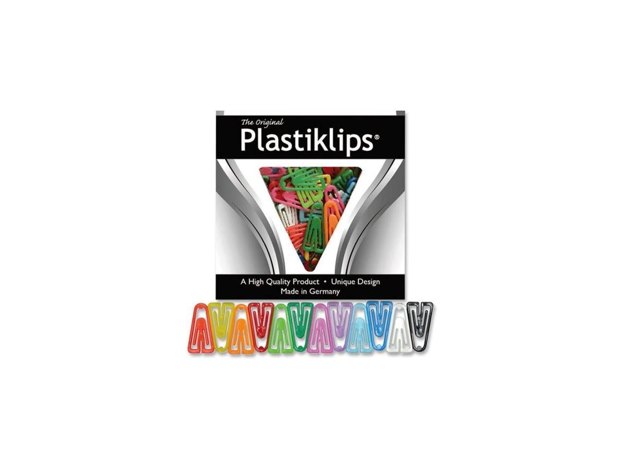 Baumgartens Assorted Colors Plastiklips, Plastic Paperclips - Walmart.com
