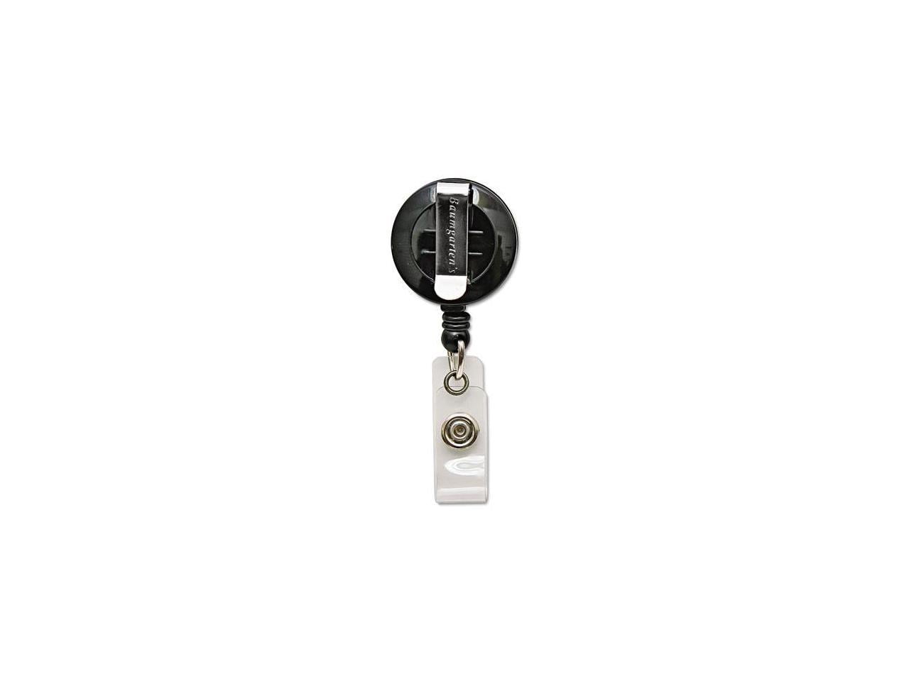 Baumgartens Card Reel with Belt Clip Extends 30" Black 68824 - Walmart.com