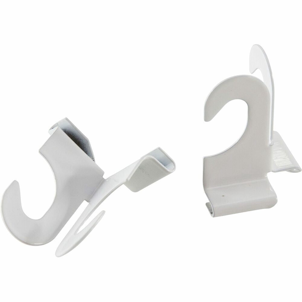 Baumgartens White Suspended Ceiling Hooks, 2 Inches Long, 2 Pack ...
