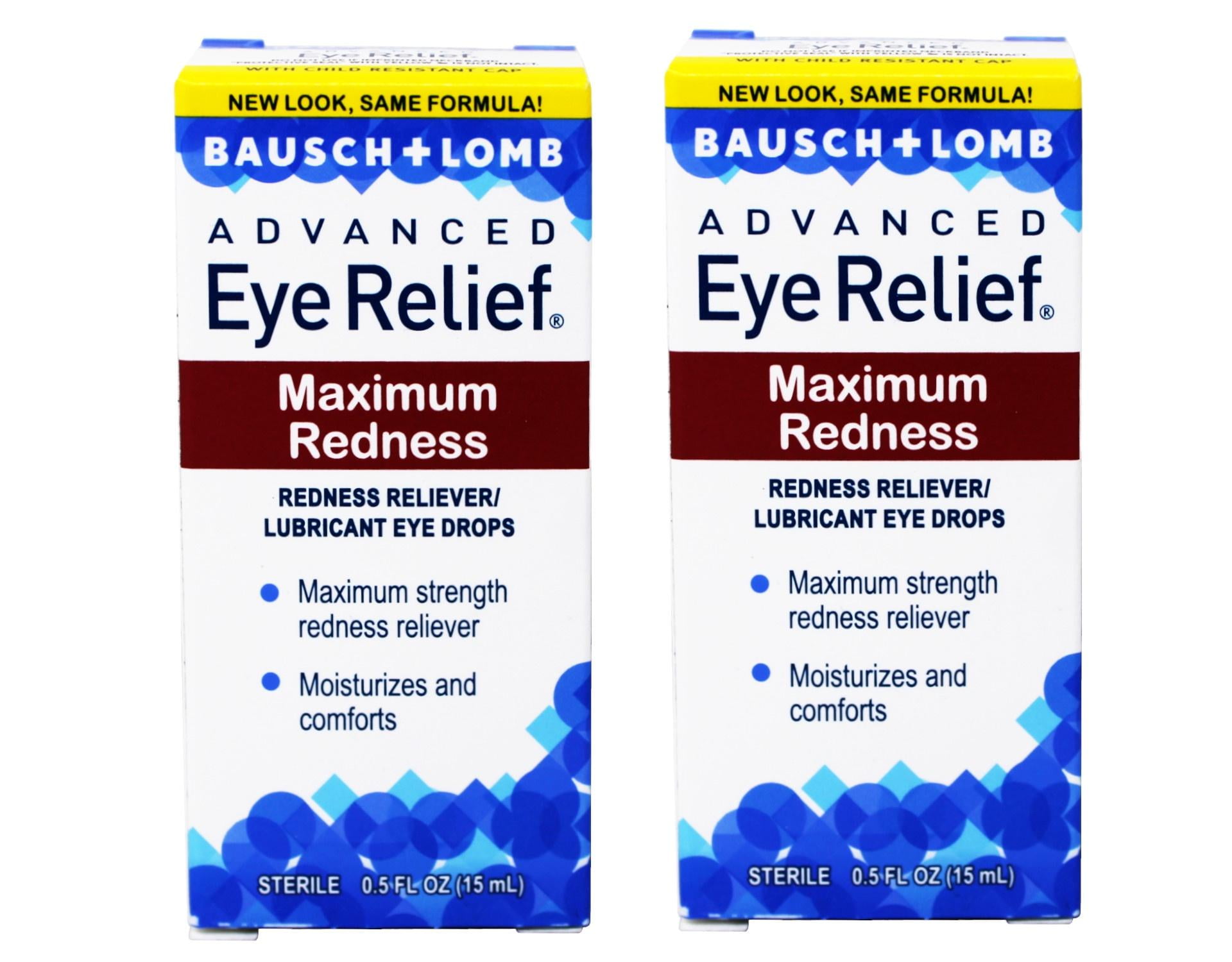 Bausch And Lomb Advanced Eye Relief Maximum Redness Relief - 0.5 Fl Oz ...