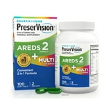 Bausch & Lomb Preservision Areds 2, Multivitamin Eye Care, 100 Soft Gels - Walmart.com
