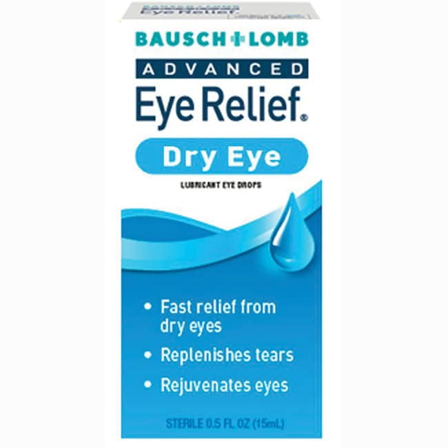 Bausch + Lomb Advanced Eye Relief Drops- RESTORE, Dry Eye Rejuvenation ...