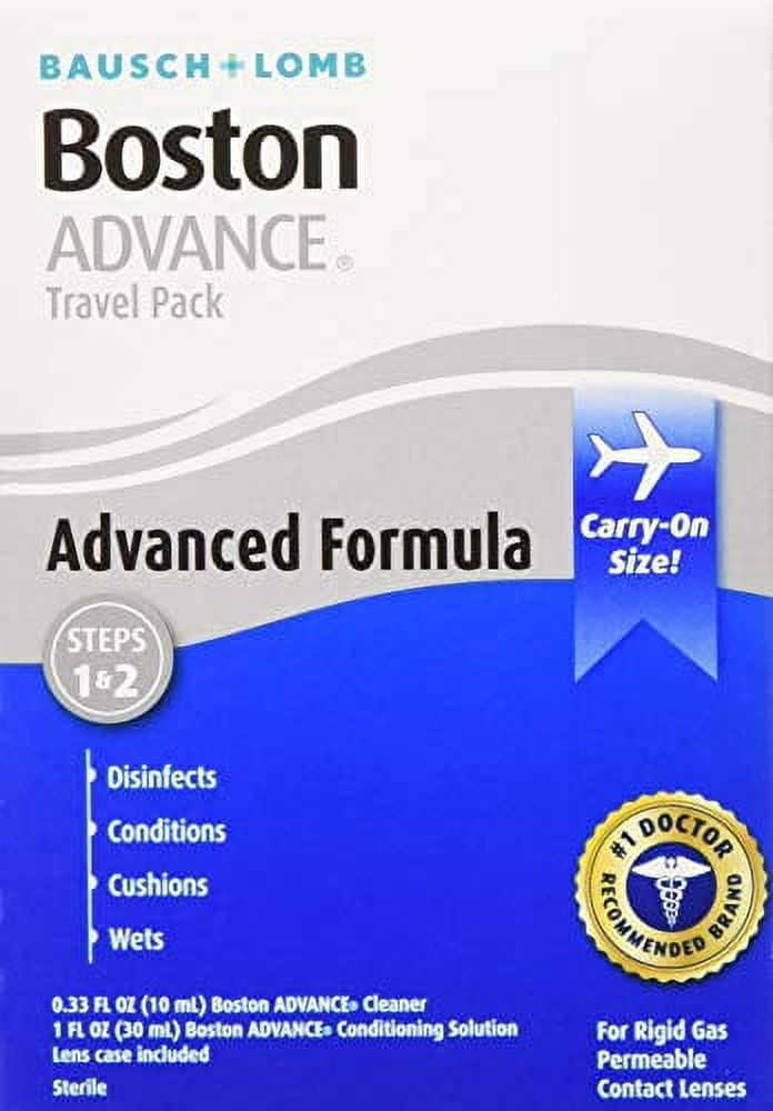 Bausch & Lomb Boston Advance Formula Travel Pack 1 Each, Combo ...