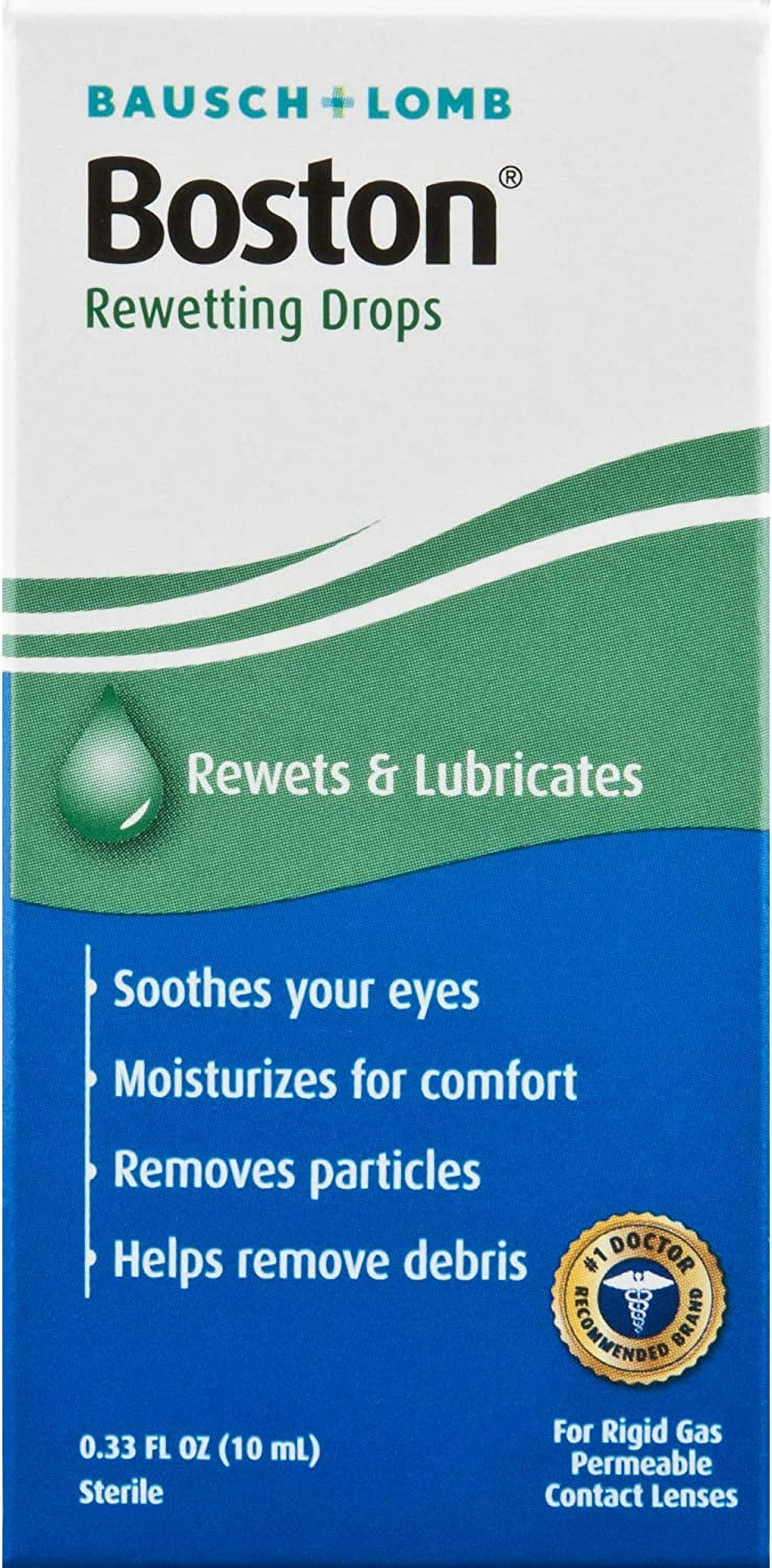 Bausch & Lomb Boston Rewetting Drops 10 mL - Walmart.com
