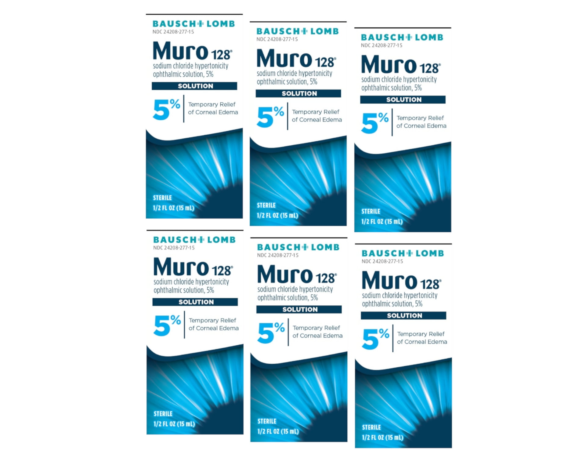 Bausch + Lomb Muro 128 Sodium Chloride Hypertonicity Ophthalmic ...