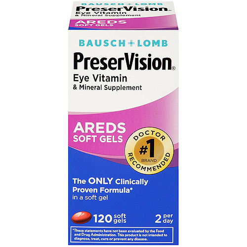 Systane ICaps Eye Vitamin & Mineral Supplement, AREDS 2 Formula, 120 ...