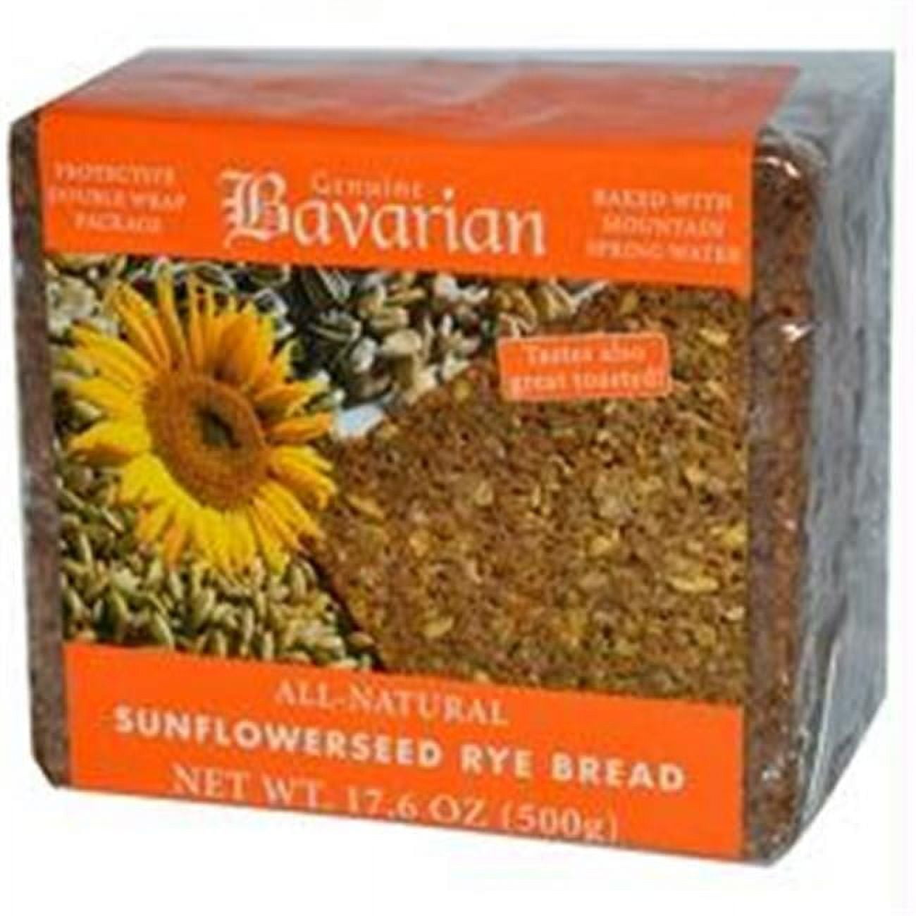 Bavarian Breads Bavarian Breads Sunflower Seed Rye Bread -6x17.6oz - Walmart.com