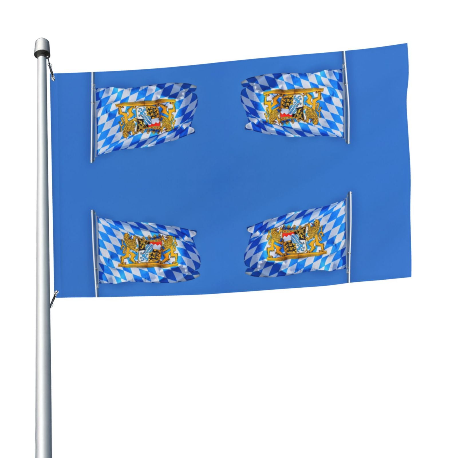 Bavarian-Flag Flag 5x8 Ft Print Vivid Color Light-Weighted Flags With ...