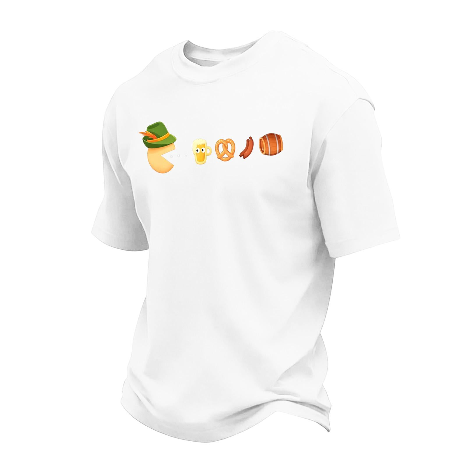 Bavarian German Oktoberfest Themed T-Shirt, Men Beer Festival Print ...