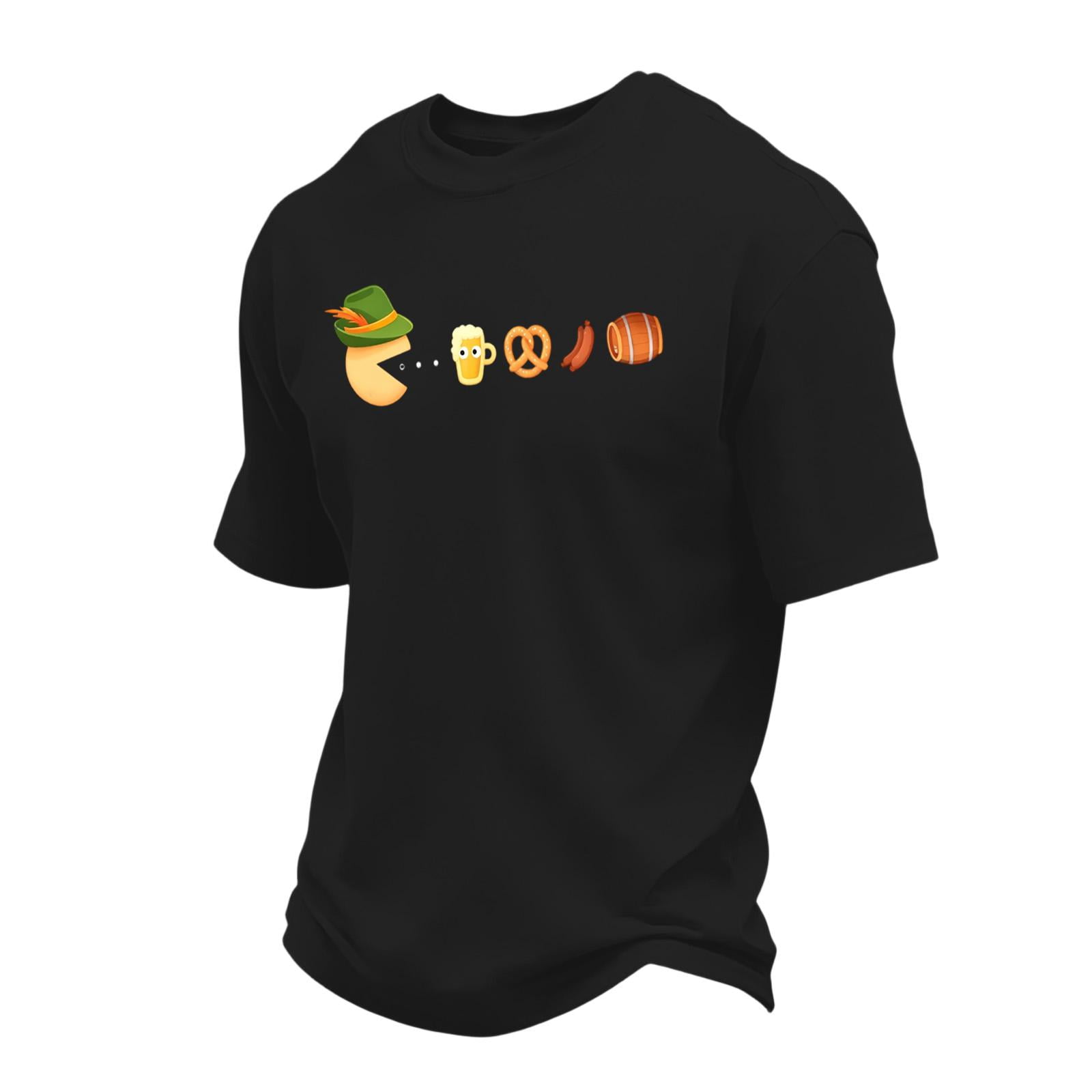 Bavarian German Oktoberfest Themed T-Shirt, Men Beer Festival Print ...