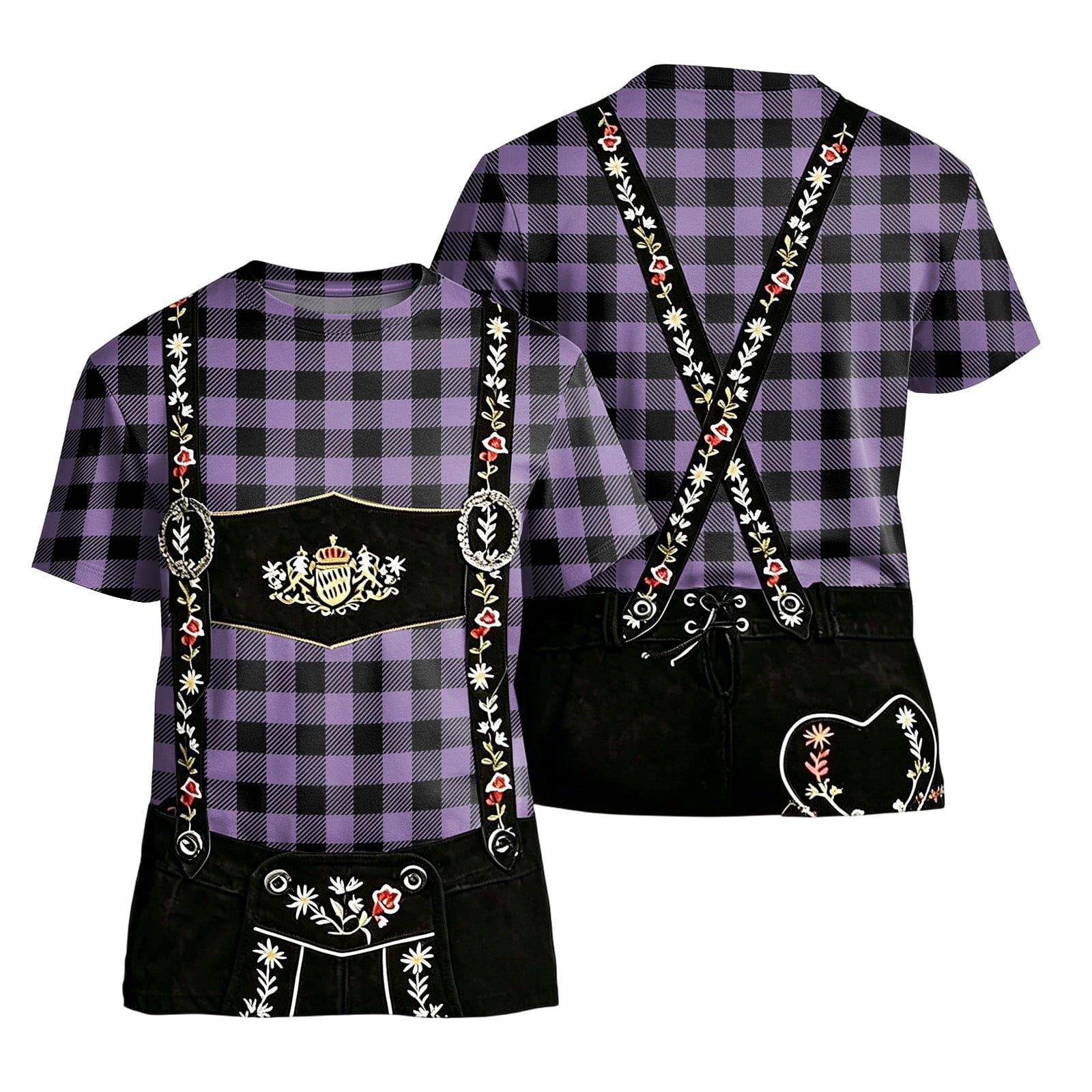 Bavarian German Oktoberfest Themed T Shirt Mens Short Sleeve Beer ...