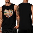 Bavarian German Oktoberfest Themed Tank Top, Men Beer Festival Print ...