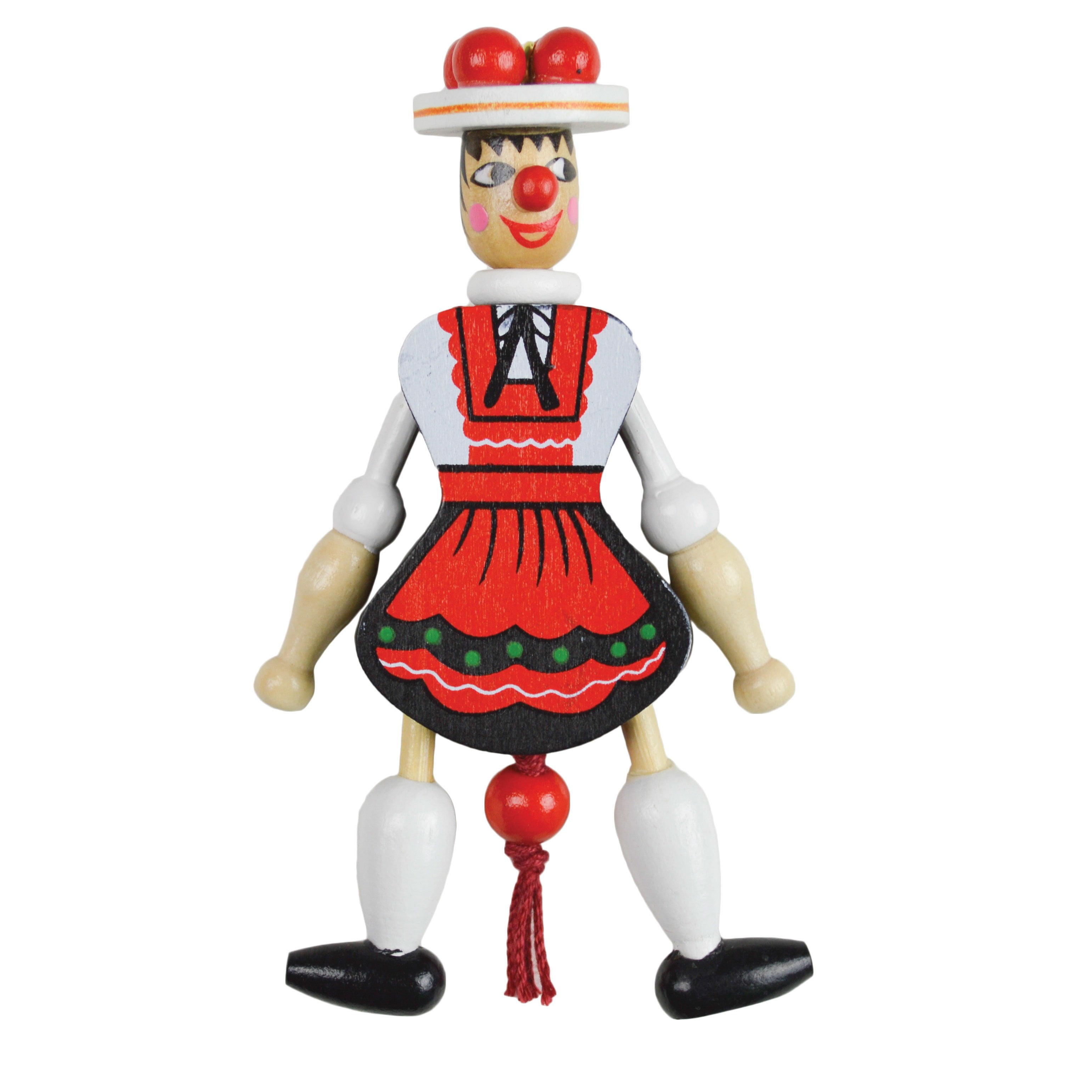 Bavarian Girl Jumping Jack Magnet Toy - Walmart.com