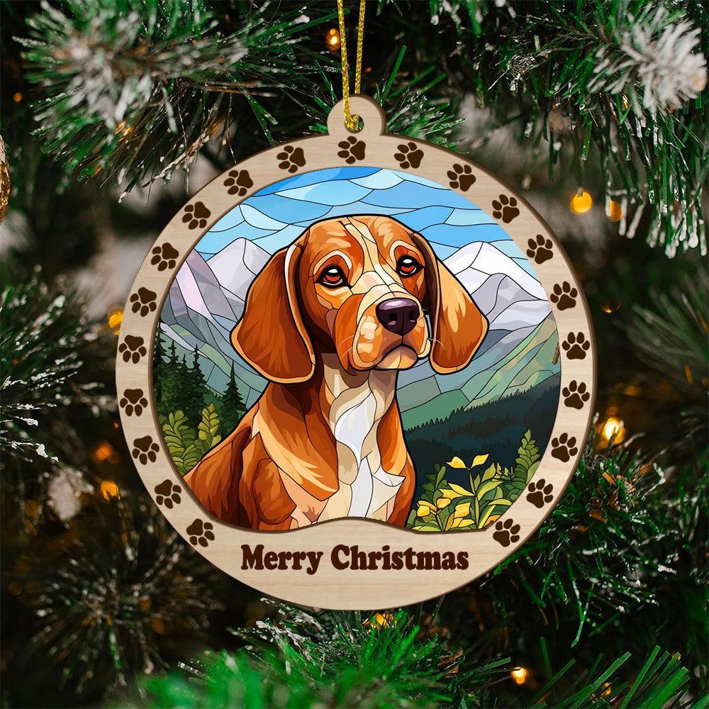 Bavarian Mountain Scent Hound Christmas Decorations, Bavarian Mountain ...