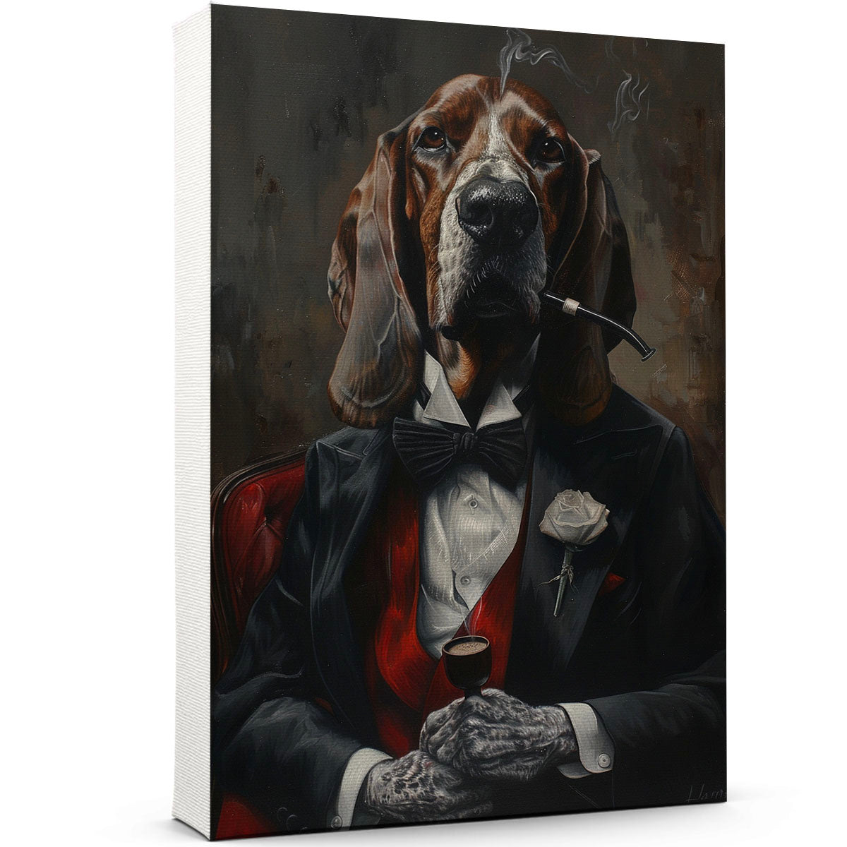 Bavarian Mountain Scent Hound Dog prints wall art Poster Unframe ...