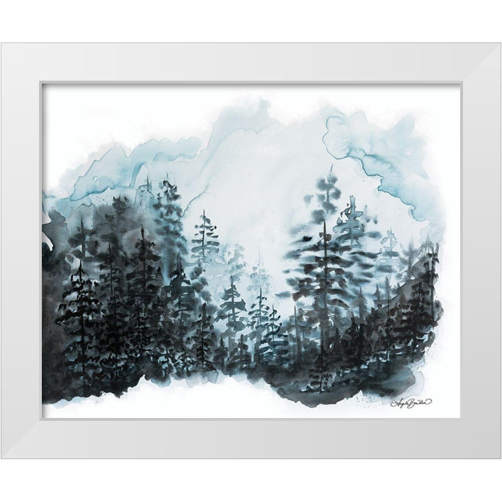 Bawden, Angela 31x26 White Modern Wood Framed Museum Art Print Titled ...