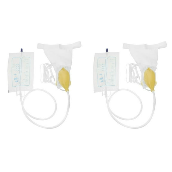 SHANGSHAN Reusable External Catheters for Men, Urinary Catheter Bag Set ...