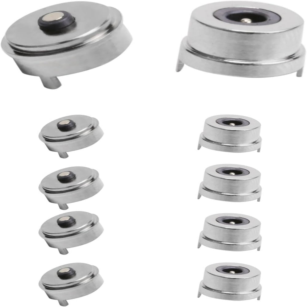 Baweave Magnet Spring-Loaded Pogo Pin Connector Single Spring Pin 2 ...