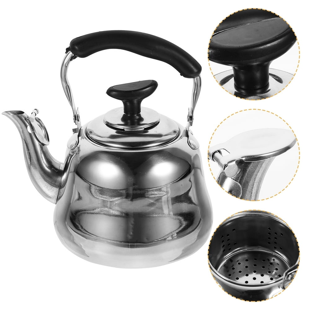 Baweave Stainless Steel Kettle Induction Cooker Tea Kettles Pot Enamel ...
