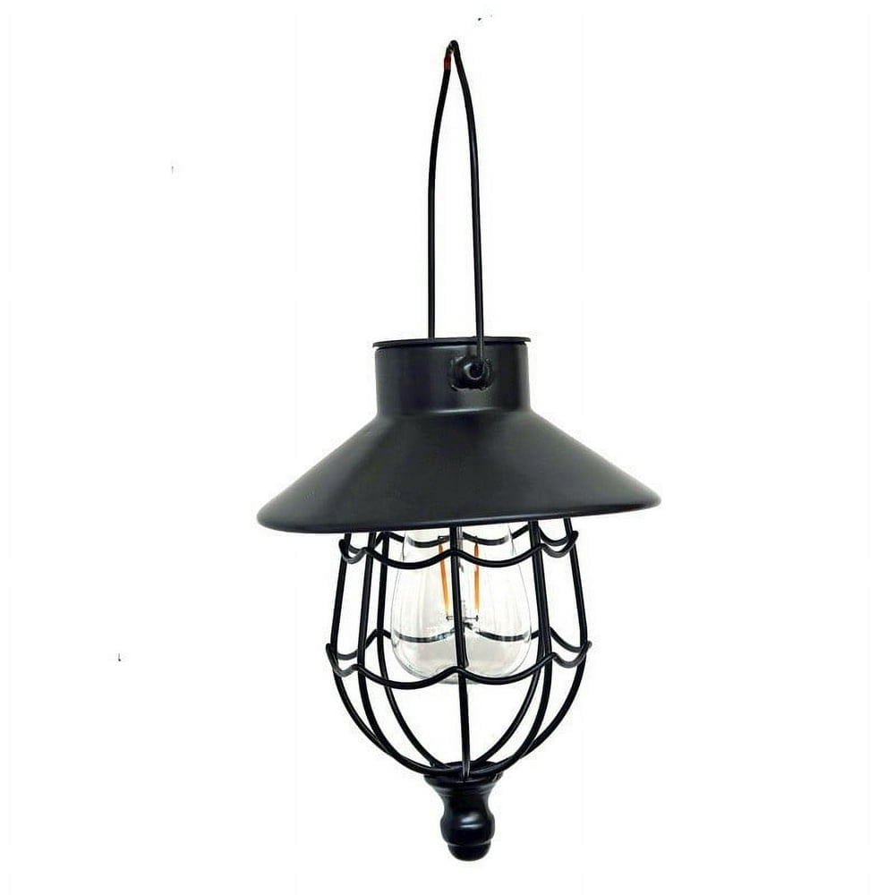 Baweave Vintage-Style Solar Lanterns Hanging Metal Design for Warm ...