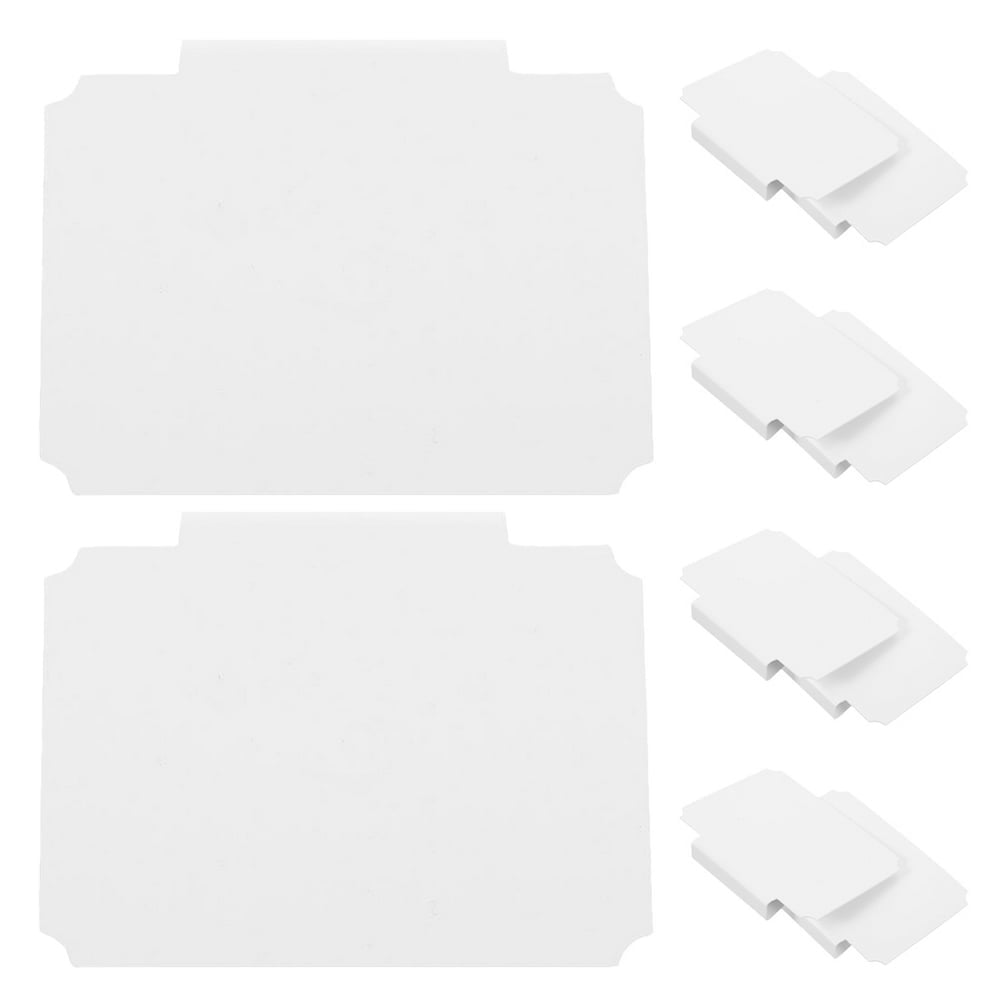 Baweave basket labels white 10pcs Detachable Basket Label Clips For ...