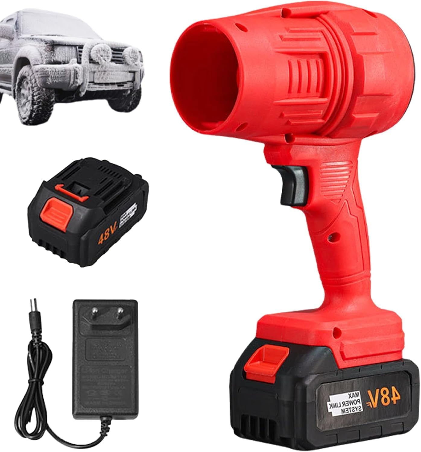 Baweilder Jet Blower, Turbo Jet Blower Car Dryer Air Duster Cordless ...