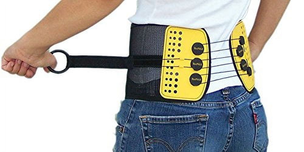 BaxMAX Lumbar Support Belt with Compound Pulley System - Made of ...