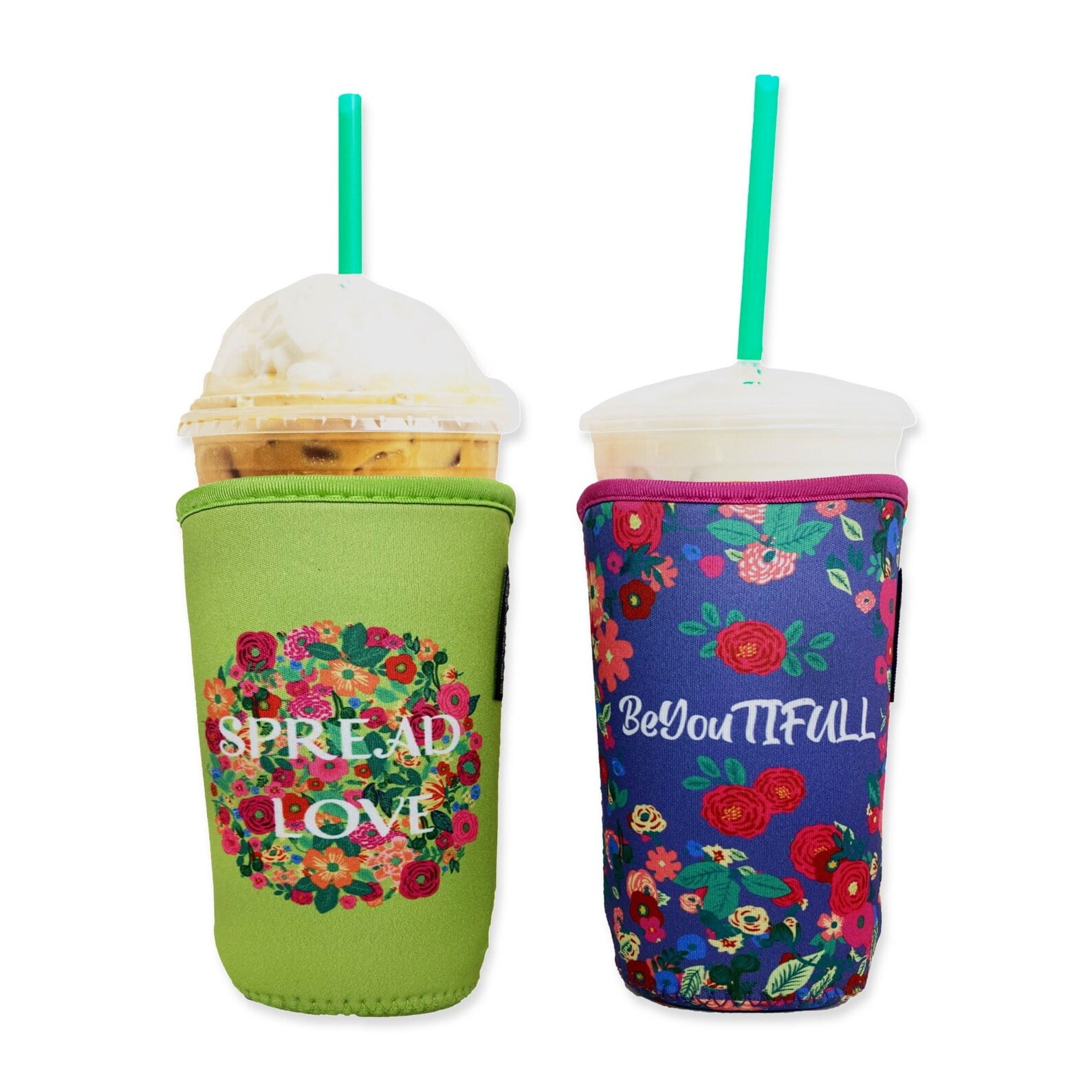 Baxendale and Co 2-Pack Large (32oz) Reusable Neoprene Insulator Sleeve ...