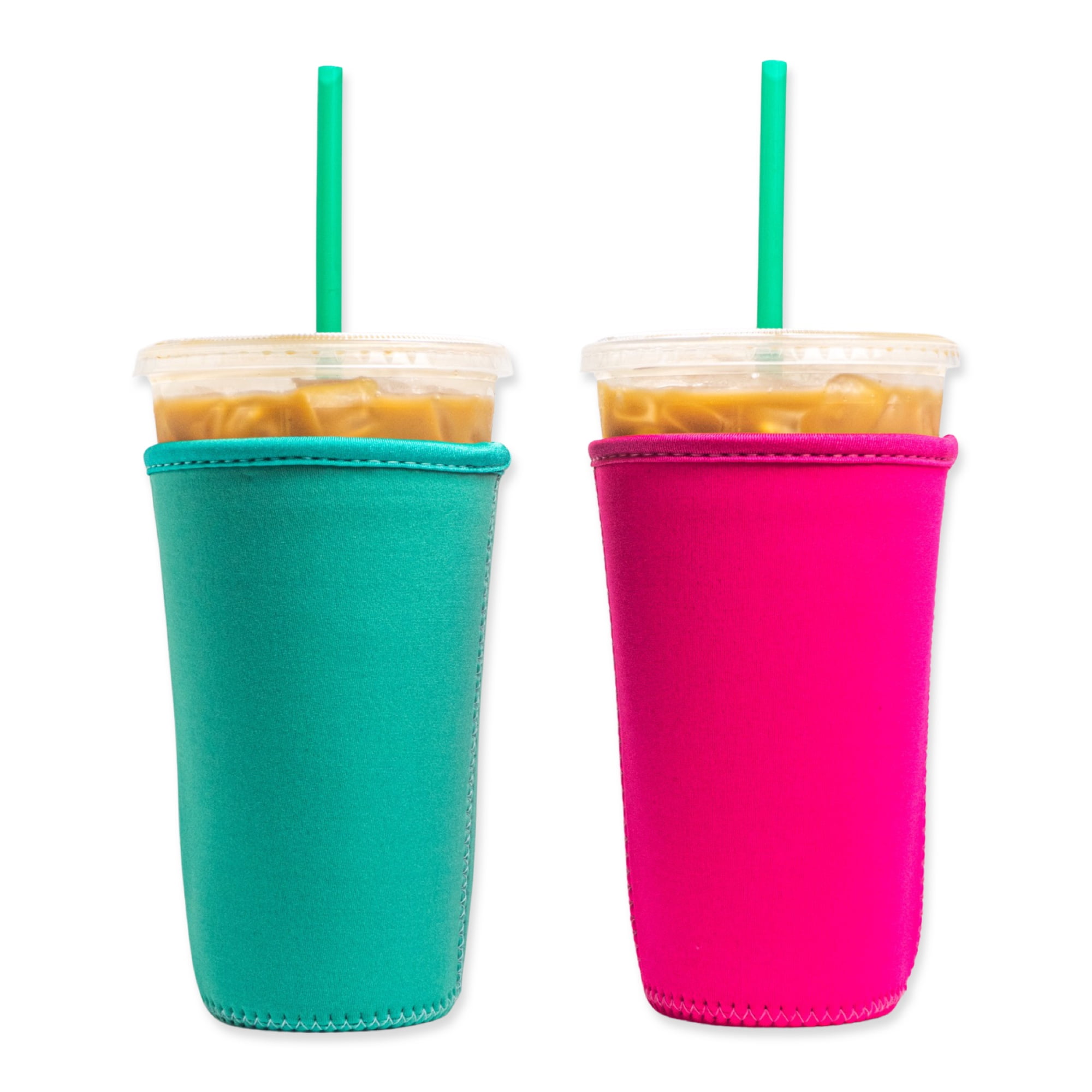 Baxendale and Co 2-Pack Large (32oz) Reusable Neoprene Insulator Sleeve ...