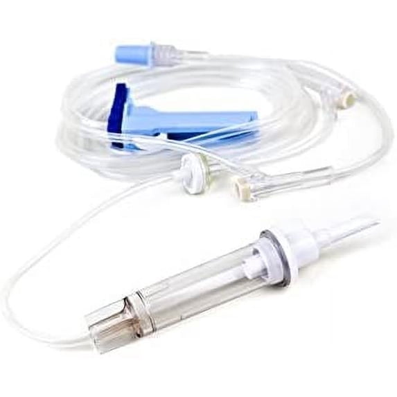 Baxter ACT5435 Administration Set Duo-Vent 103 in. Tubing 10 ml. Port ...