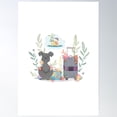 Baxter And The Bee Go On Holiday- Vintage Wall Arttrendy Retro Print ...