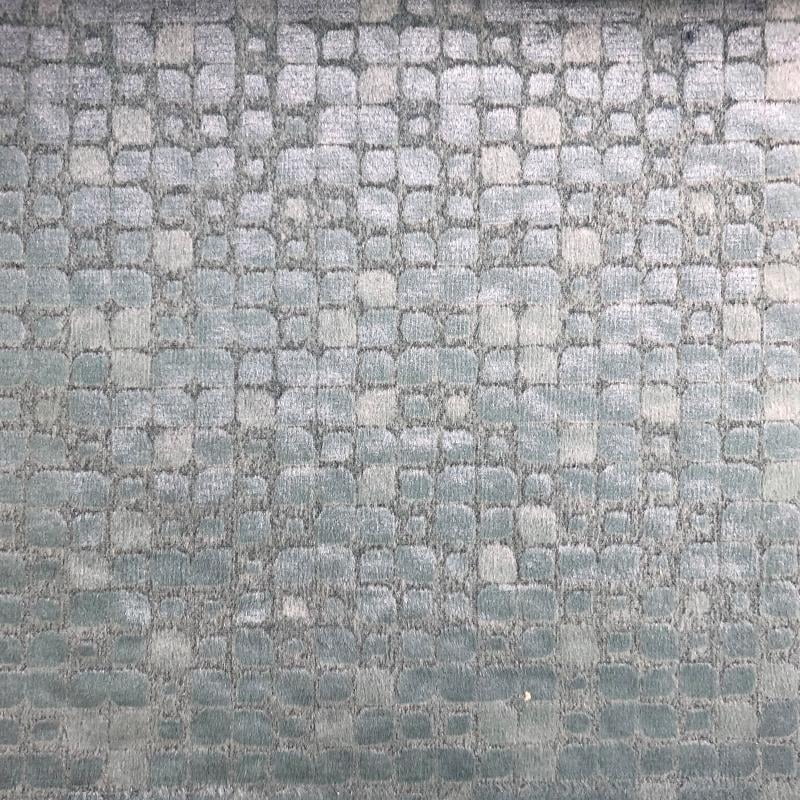 Baxter Fabric | Embossed Nrick-Like Velvet | Upholstery Fabric | Color ...