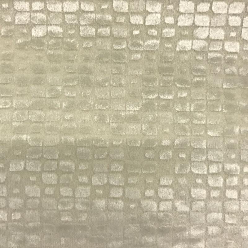 Baxter Fabric | Embossed Nrick-Like Velvet | Upholstery Fabric | Color ...