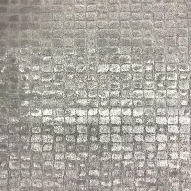 Baxter Fabric | Embossed Nrick-Like Velvet | Upholstery Fabric | Color ...