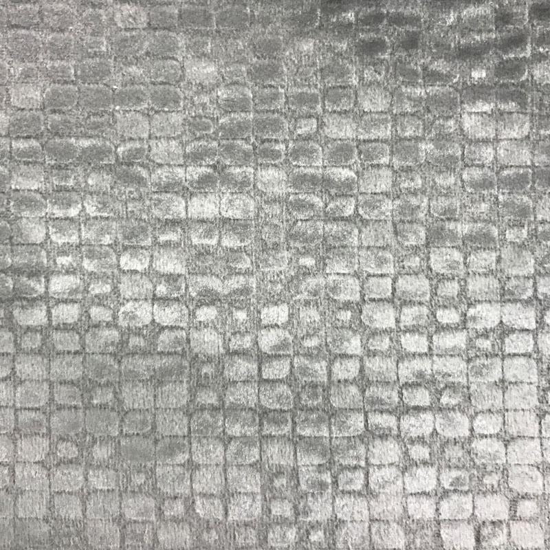 Baxter Fabric | Embossed Nrick-Like Velvet | Upholstery Fabric | Color ...