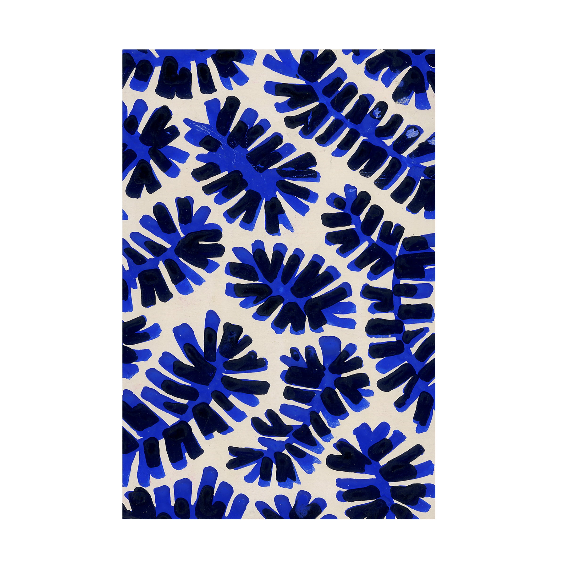 Baxter Mill Archive 'Modern Leaf Motif I' Canvas Art - Walmart.com