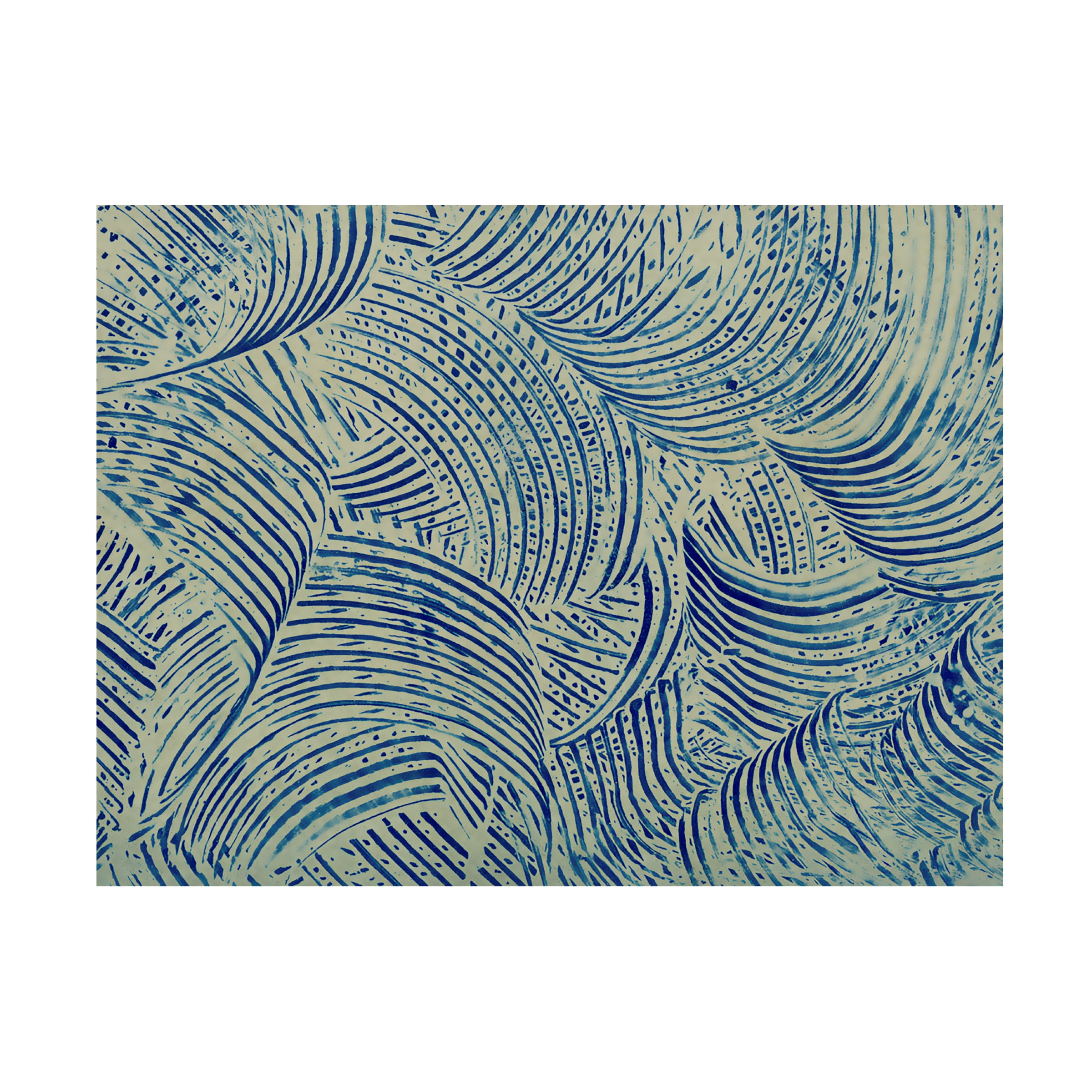 Baxter Mill Archive 'Textures in Blue V' Canvas Art - Walmart.com