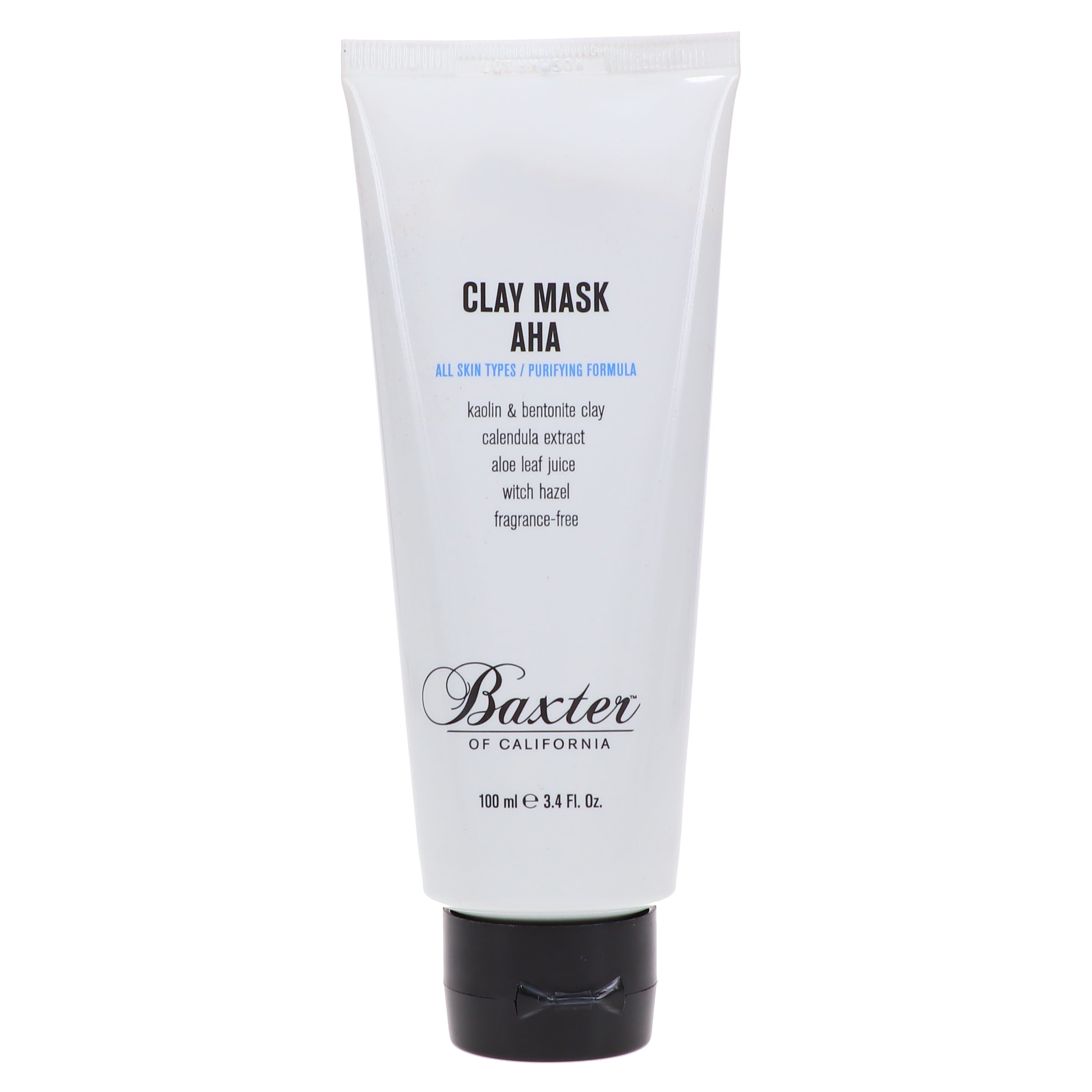 Baxter Clay Mask AHA 3.4 oz, Clarifying Kaolin and Bentonite, Aloe Vera ...