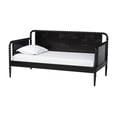 Baxton Studio Lucera Bobbin Daybed - Wooden Spindle Bed Frame, Classic ...